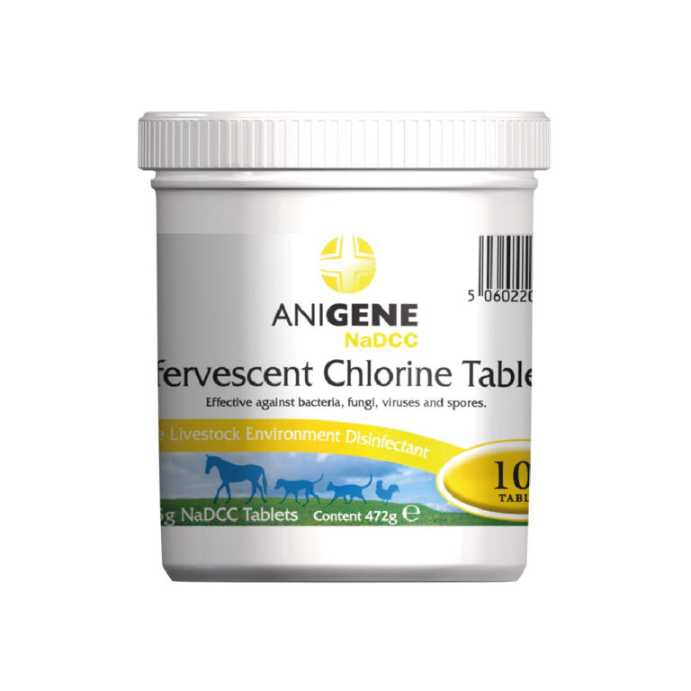 ANIGENE NaDCC Effervescent Chlorine Tablets – Byotrol