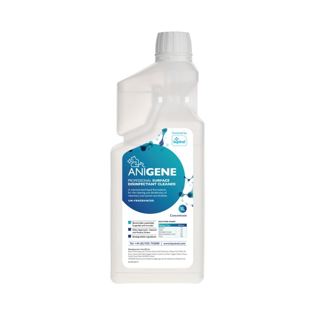 ANIGENE Professional Surface Disinfectant Cleaner – Un-Fragranced – Byotrol